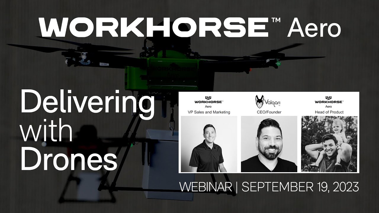 Delivering with Commercial Drones | Workhorse Aero - YouTube