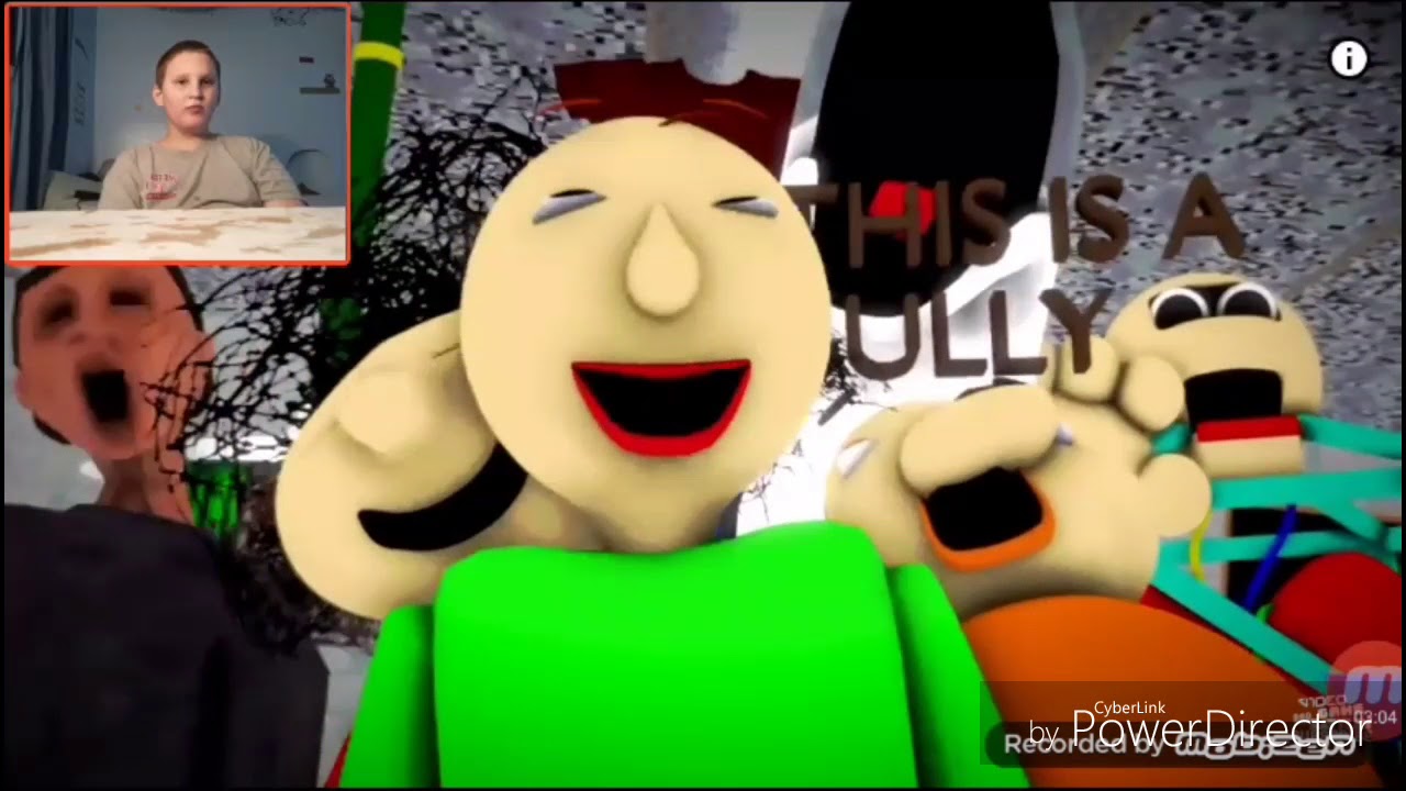 Baldi vs slender man!!! Made by video game rap battle - YouTube