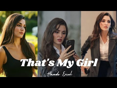 HANDE ERÇEL, Leyla Gediz ll That's My Girl ll
