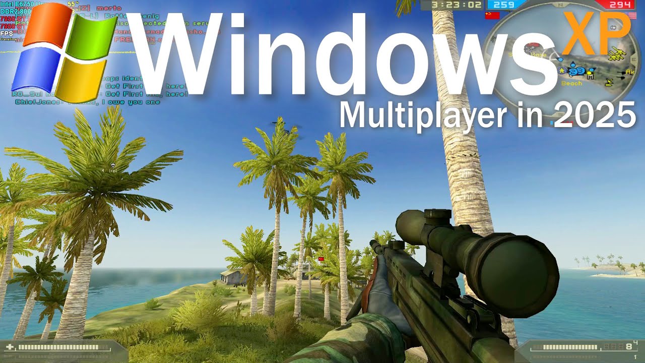 Windows XP Gameplay: Battlefield 2 Multiplayer - YouTube