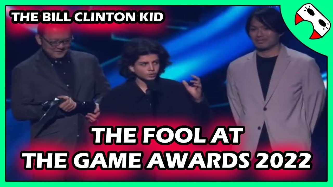 The Bill Clinton FOOL at The Game Awards 2022 - YouTube