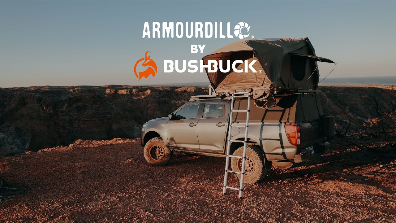 Bushbuck Armourdillo Rooftop Tent: Wherever you go, you’re home - YouTube