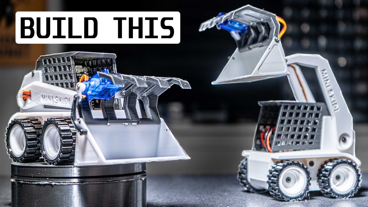 How To Build a V2.0 3D Printed RC SkidSteer(Step By Step) - YouTube