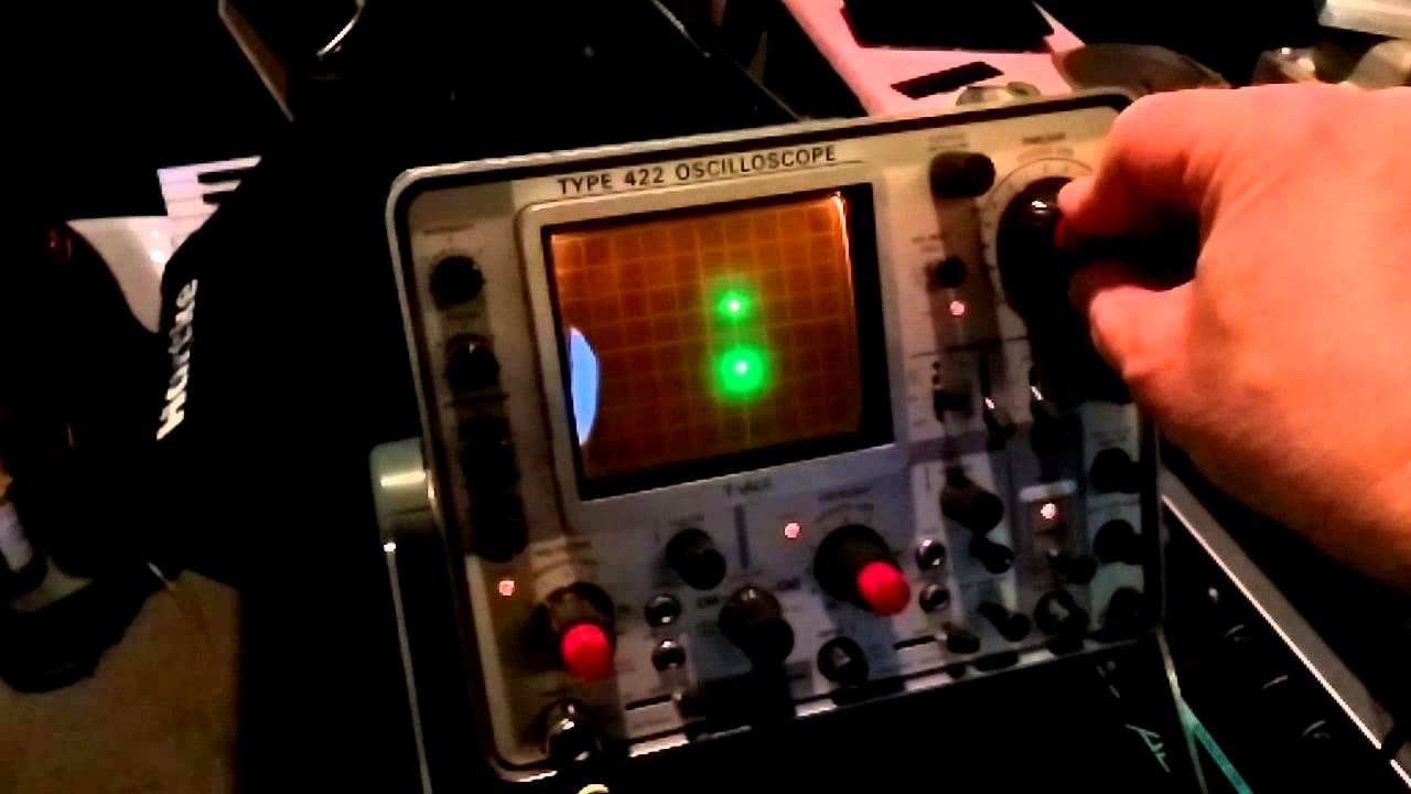 Tektronix 422 Portable Oscilloscope - YouTube