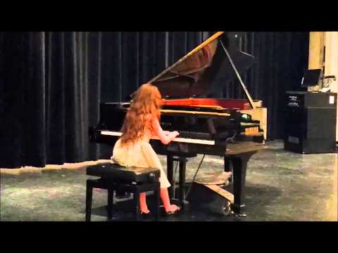 Milena D'Andrea Piano Recital Branch Honors March 2015