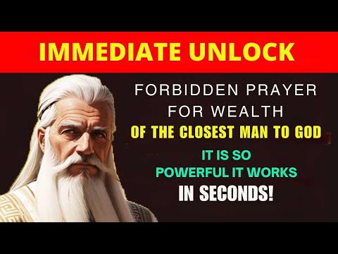 ENOCH'S PRAYER FOR WEALTH: INSTANTLY UNLOCK PROSPERITY - YouTube