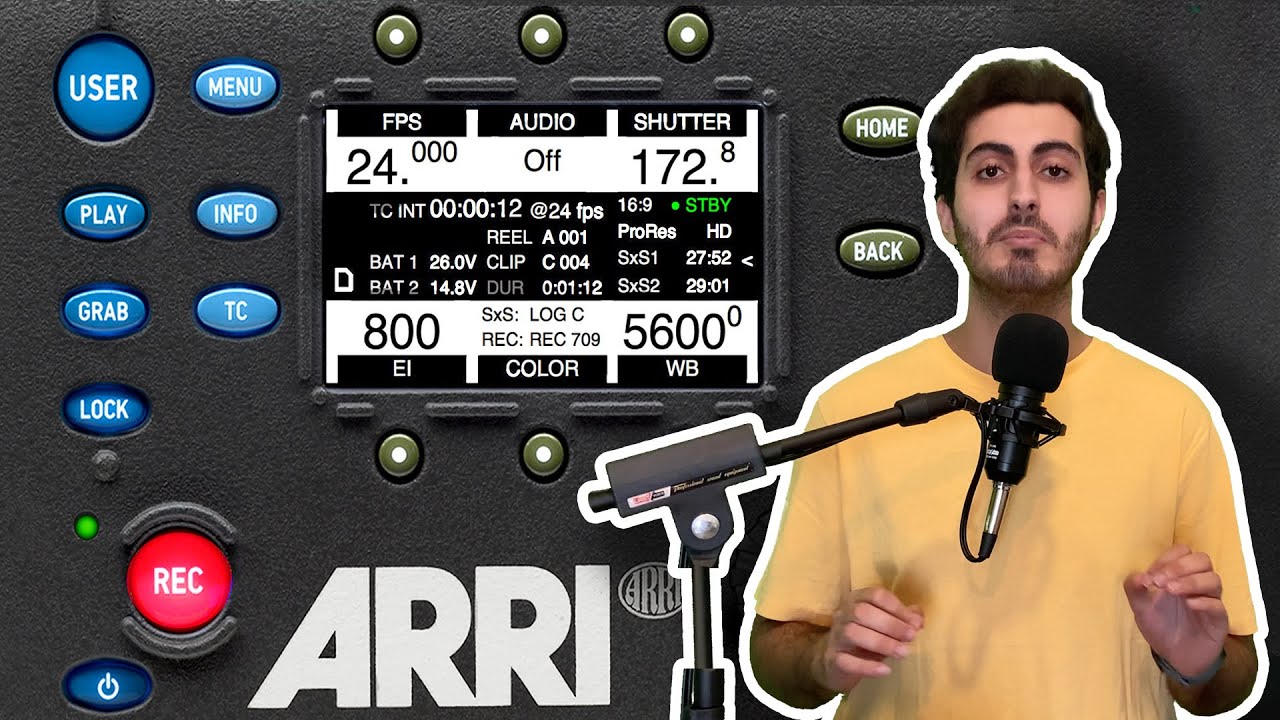 ARRI ALEXA Tutorials | menu setting - YouTube