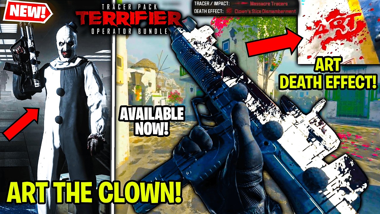 *NEW* Tracer Pack TERRIFIER OPERATOR BUNDLE is CRAZY in MW3 WARZONE 🤡 ...