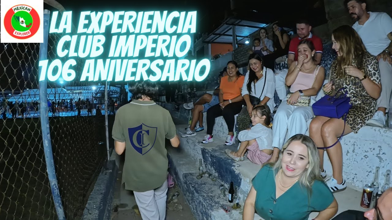 La Experiencia CLUB IMPERIO 106 ANIVERSARIO 4K walking Night tour - YouTube