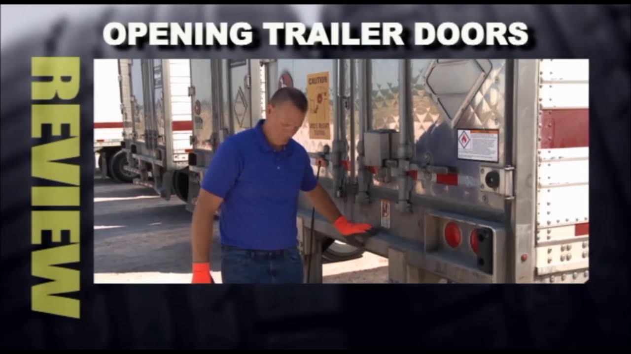 Value-Driven - Opening Trailer Doors - YouTube