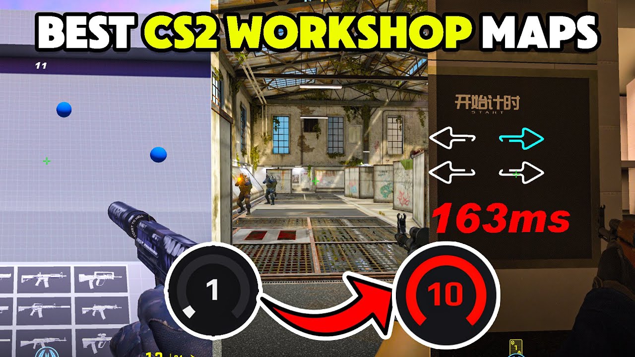 Best CS2 Workshop Maps to Instantly Improve Your Aim - YouTube