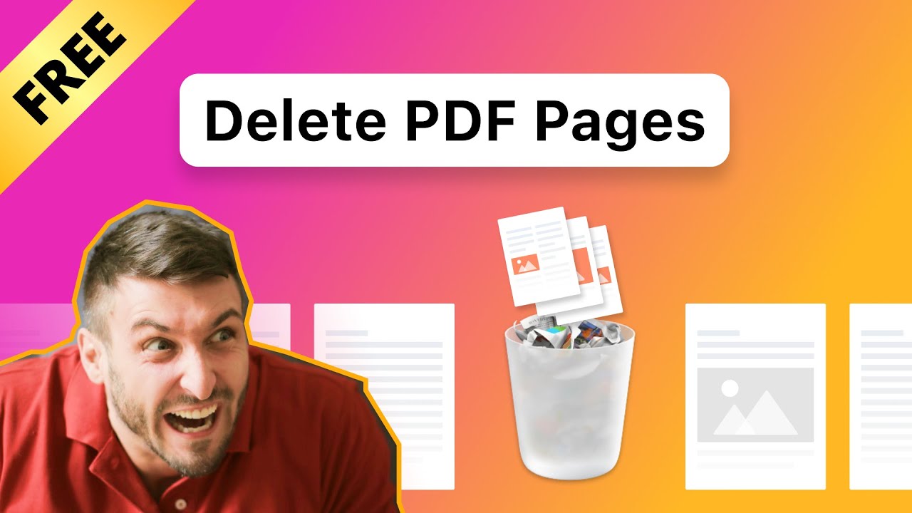 How to Delete PDF Pages - YouTube