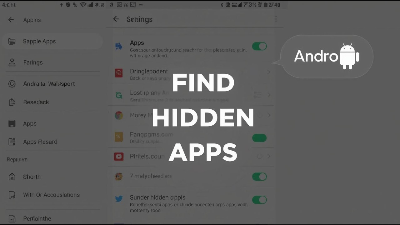 How to Find Hidden Apps on Android Mobile Phone I Check Your Hidden ...