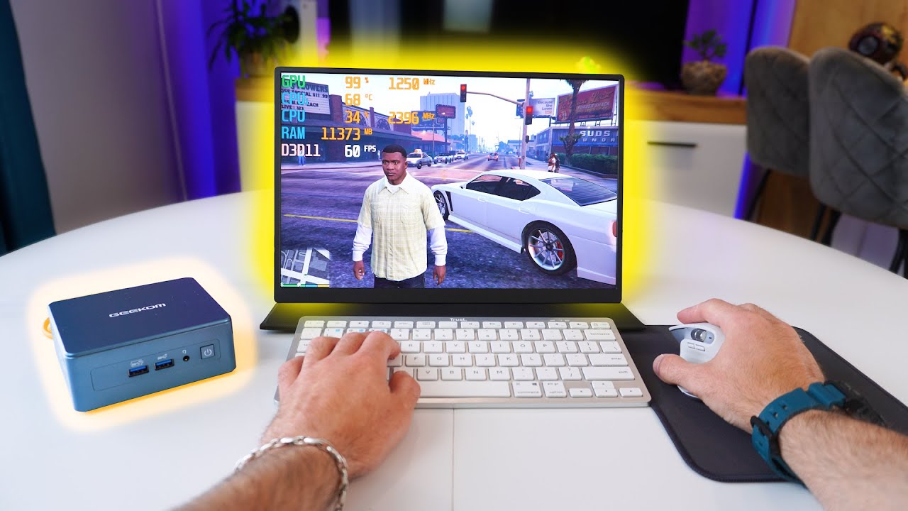 GTA 5 On A Mini PC- POV Gameplay Test | Prepare To Be Amazed ! - YouTube
