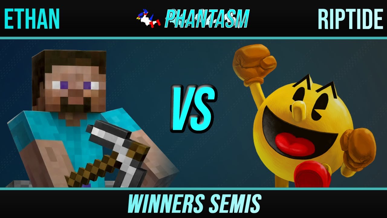 Ethan (Steve) vs Riptide (Pac-Man) - Phantasm 202 Winners Semis - YouTube