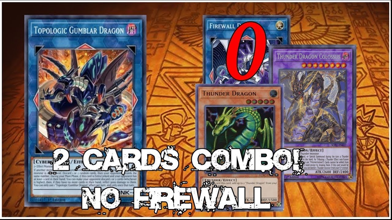 Yu-Gi-Oh!(YGOPRO) - 2 CARDS INSANE THUNDER DRAGON COMBO I -3 In OPP ...
