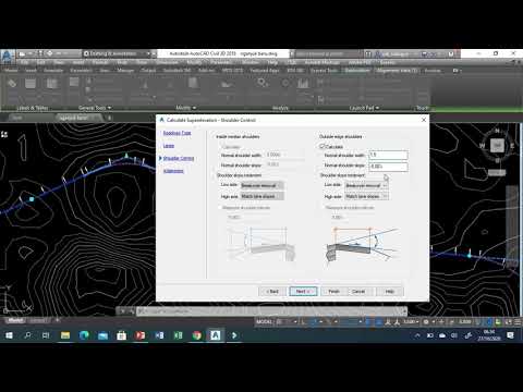 Diagram Super Elevasi Dengan Civil 3 D # 1
