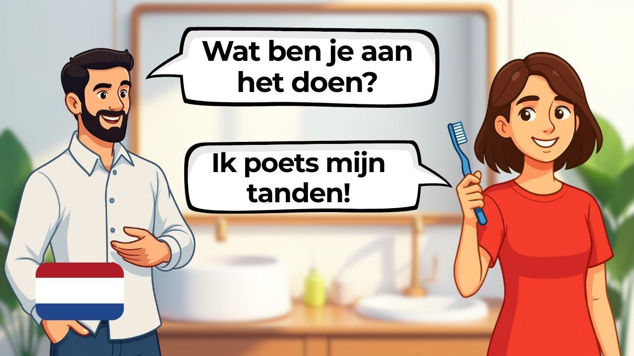 Talk About Your Day In Dutch - My Daily Routine (A1-A2) - YouTube