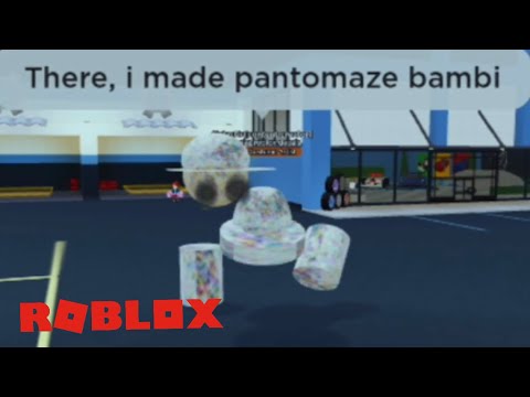 Pantomaze bambi in robloxian highschool - YouTube