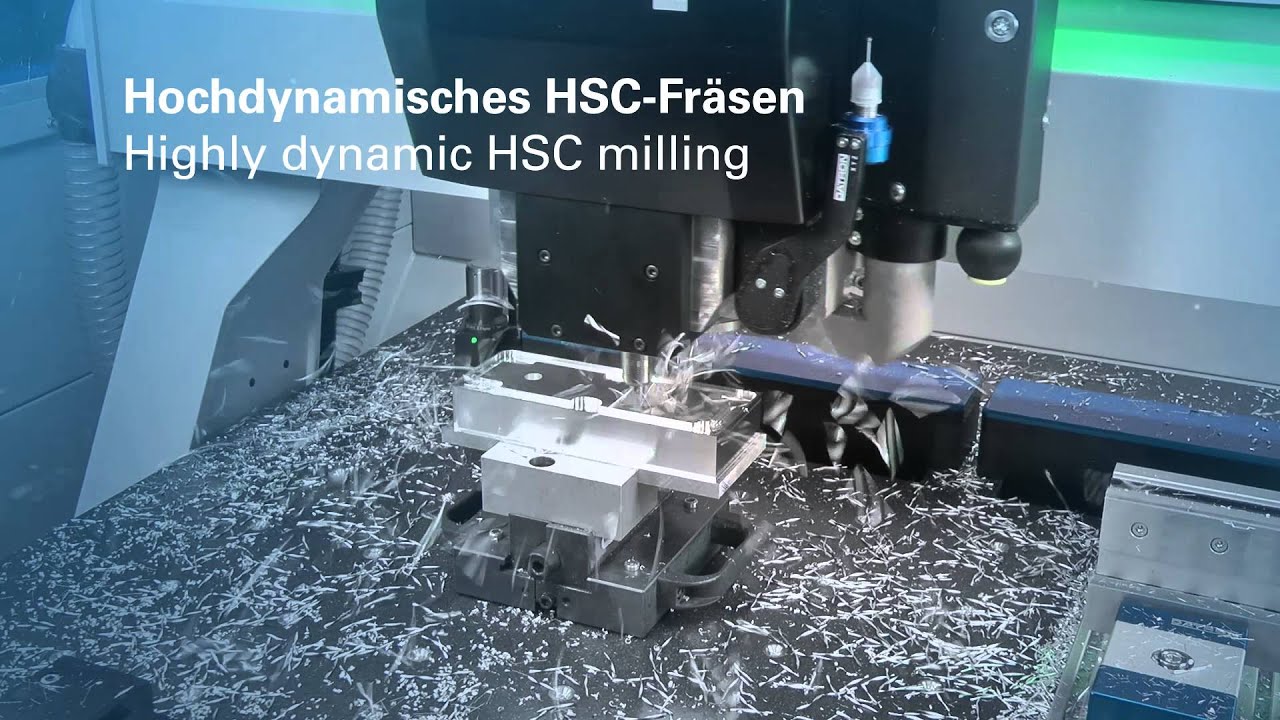 DATRON MLCube Large Format High Speed Mill with Linear Scales - YouTube