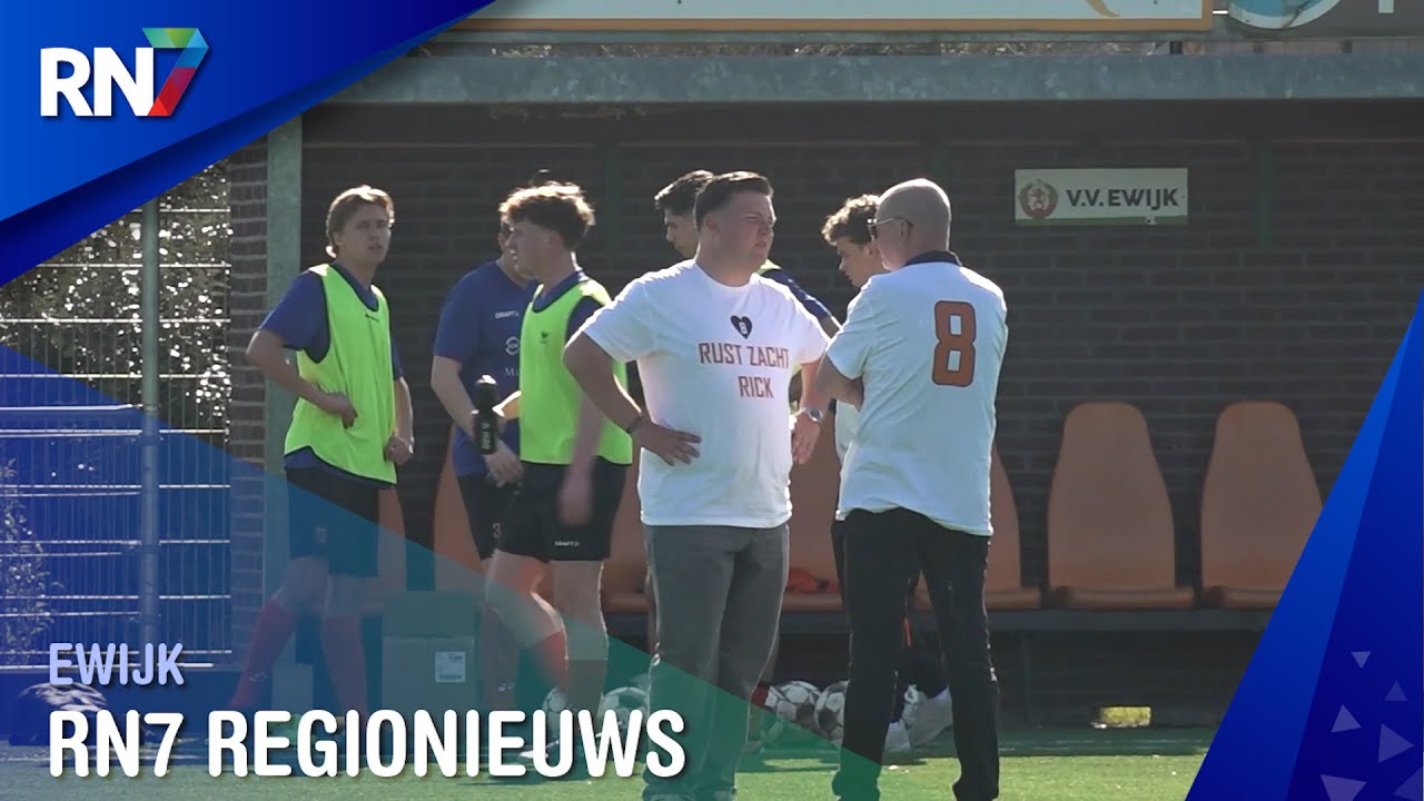 Vv Ewijk herdenkt verongelukte speler Rick van den Brant || RN7 ...