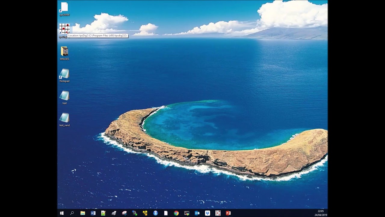tpsUtil & tpsDig tutorial - YouTube