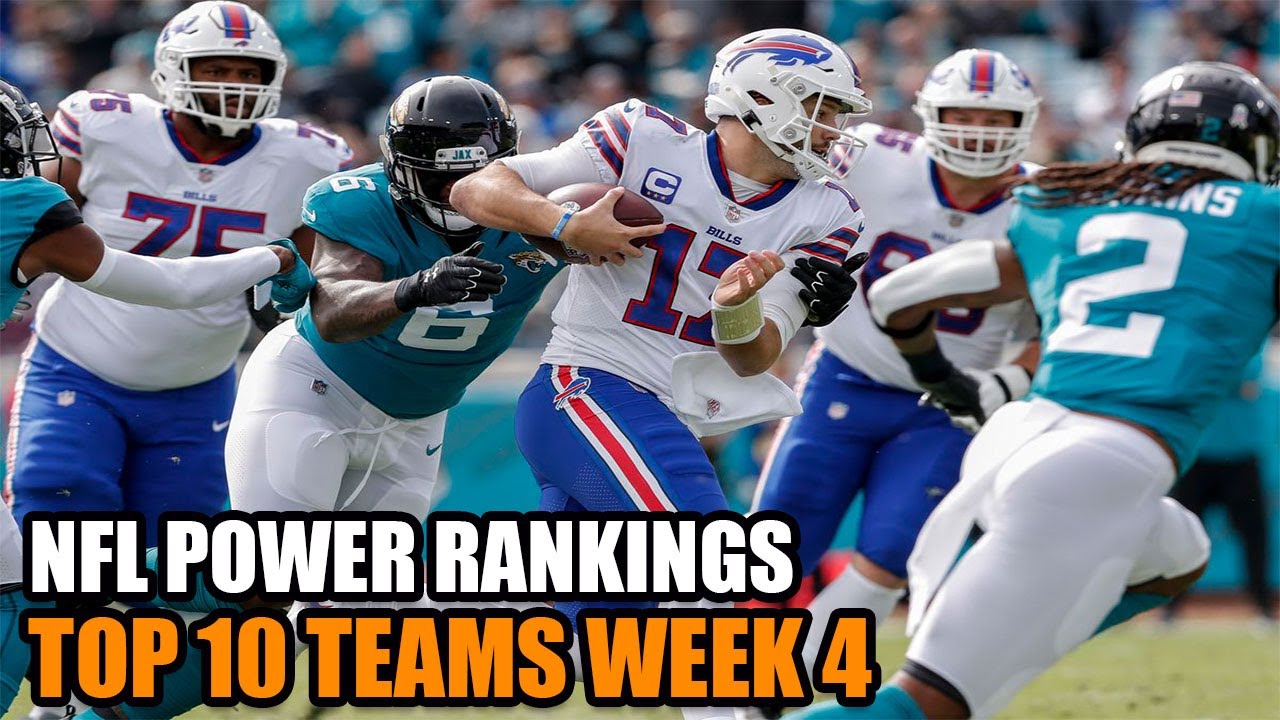 Are the Bills For Real? | NFL Top 10 Week 4 | 2024 NFL Power Rankings ...