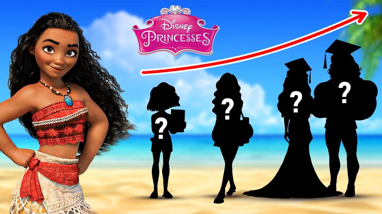 Disney Princess Academy: Moana, Elsa, Rapunzel, Merida and Ariel Become ...