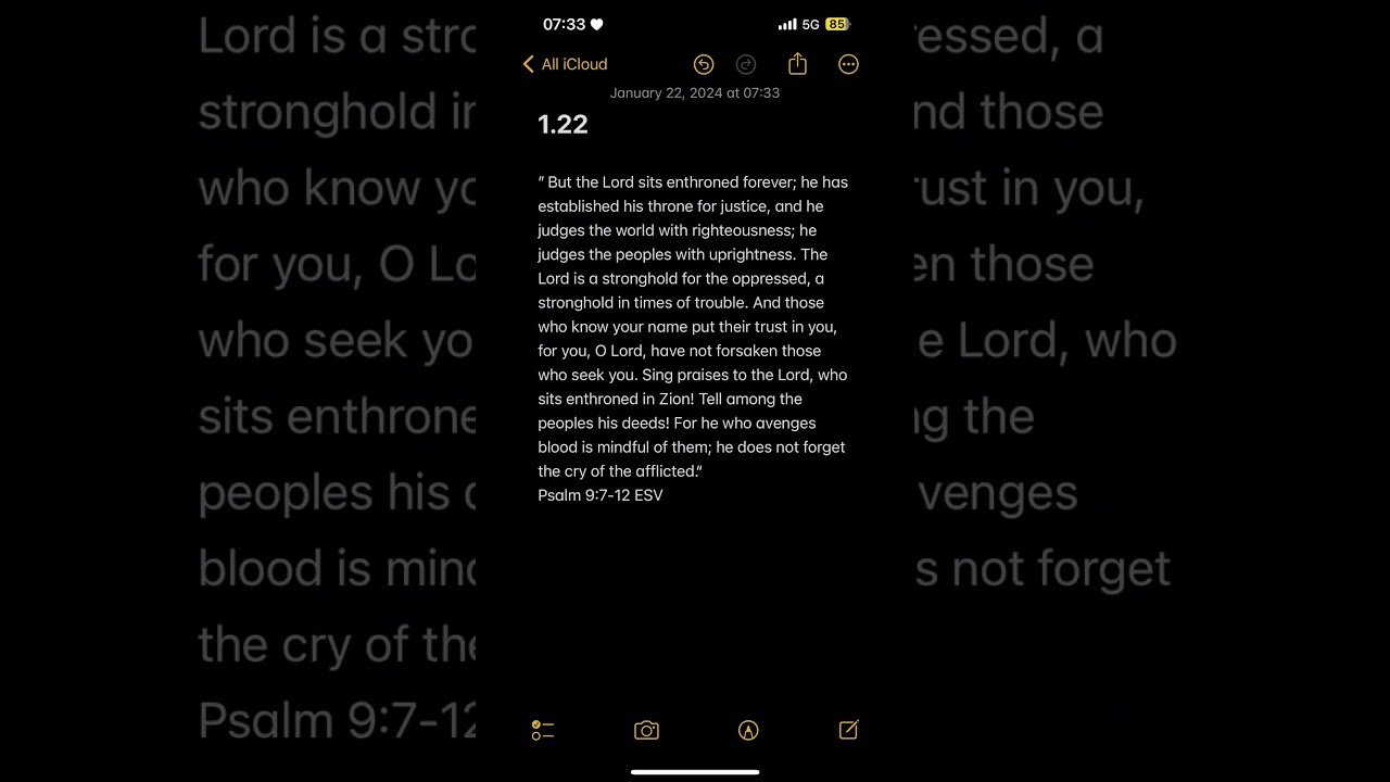 1 22 Psalm 9 7 12 YouTube 1 22 Psalm 9 7 12 YouTube