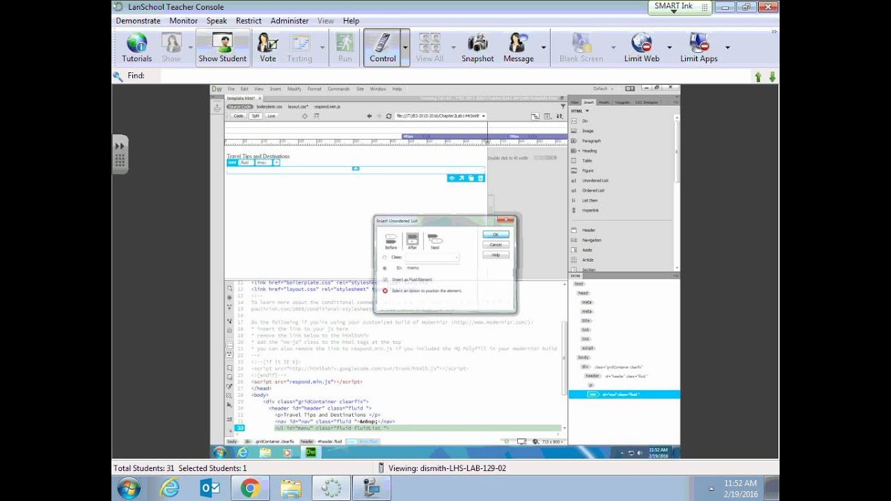 Dreamweaver Chapter 2 Lab 1 - YouTube