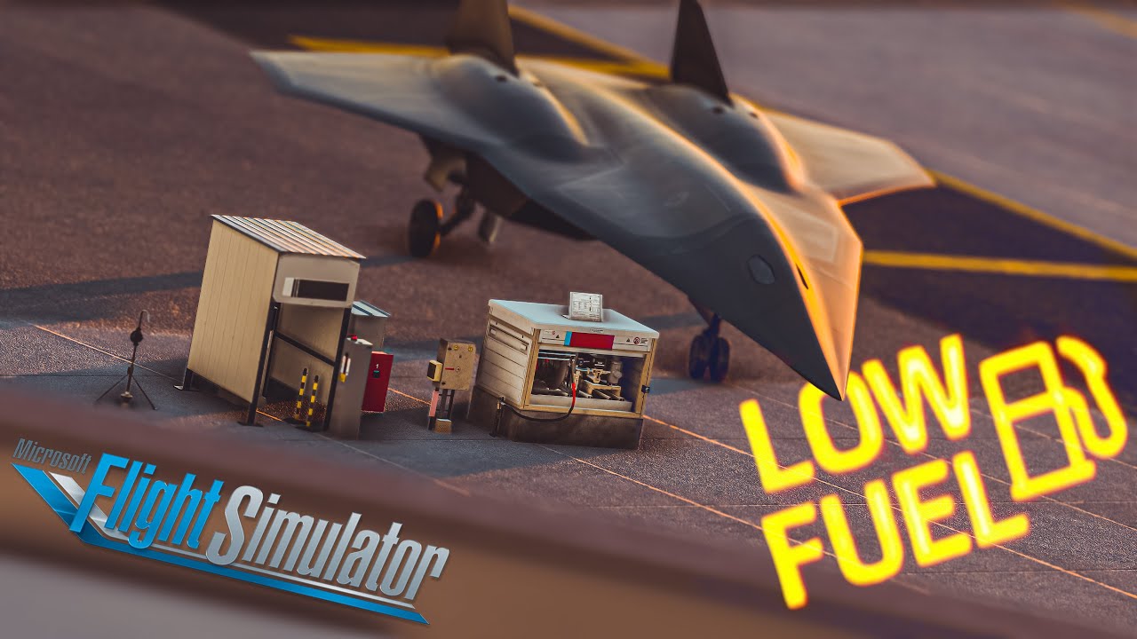 How FAR can you fly the DARKSTAR without REFUELLING? | MSFS | 4K60 ...