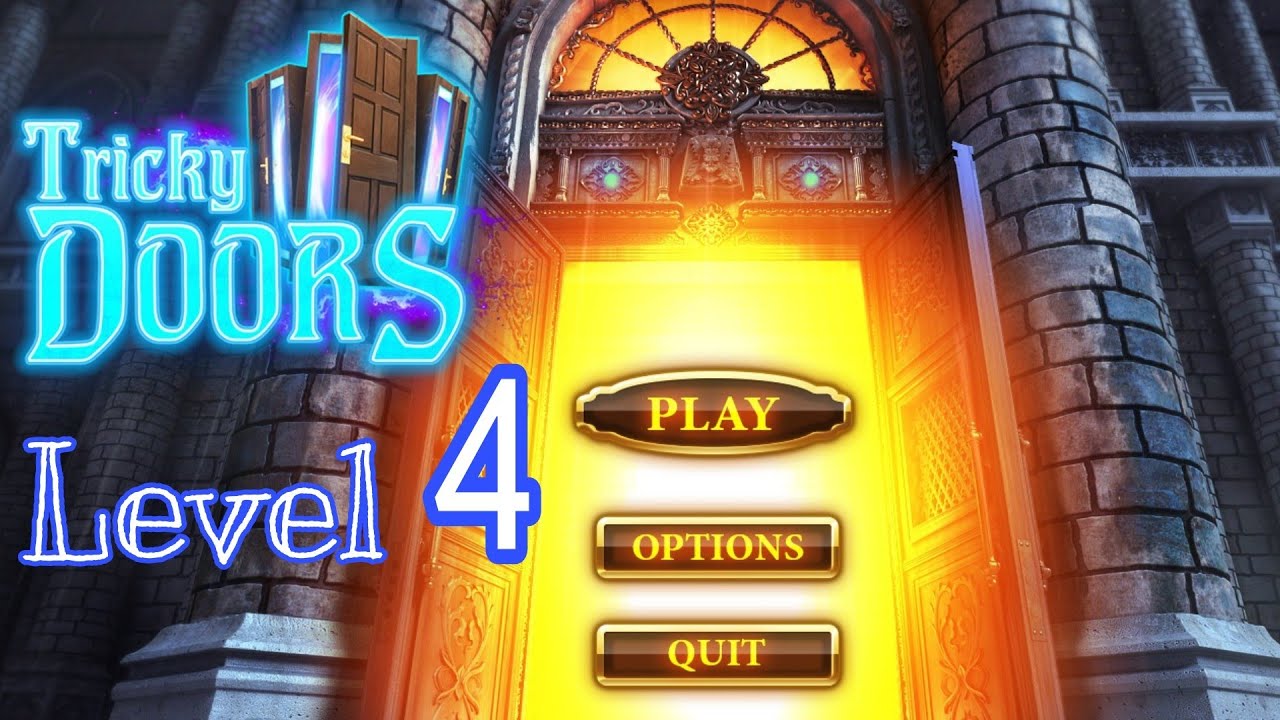 Tricky Doors - Level 4 Floating İslands walkthrough прохождения - YouTube