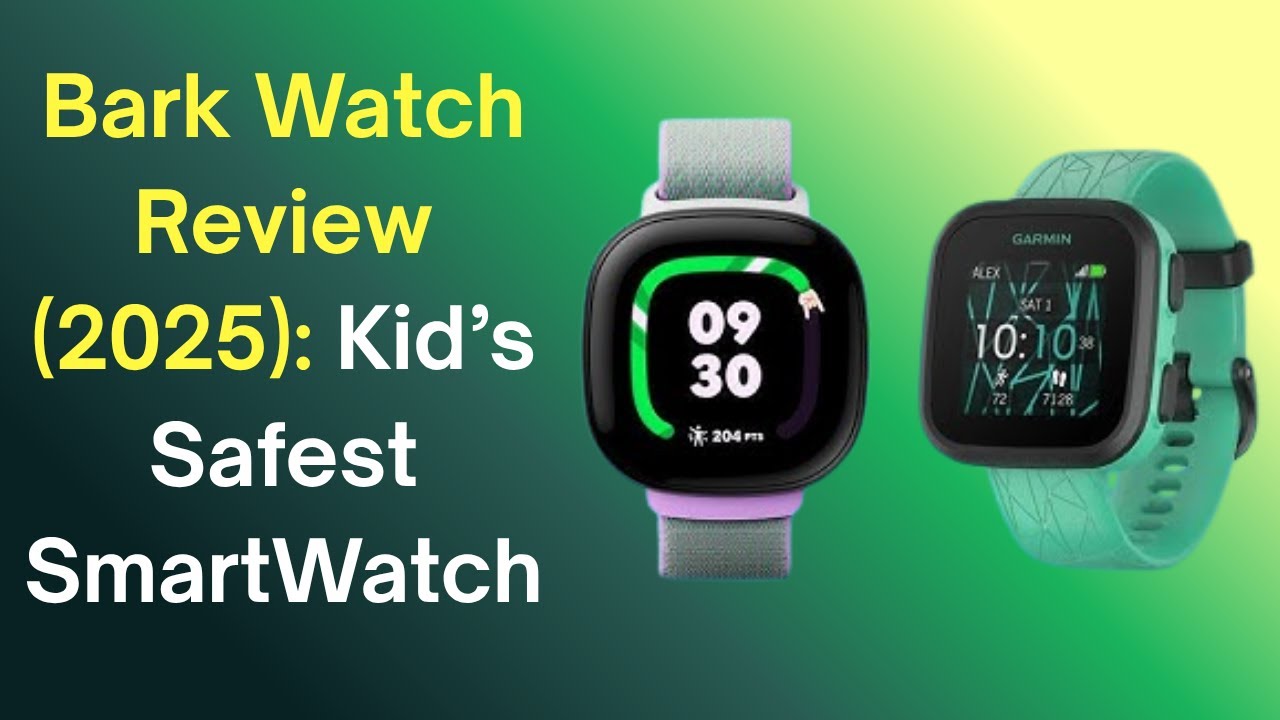 Bark Watch Review (2025): Kid’s Safest SmartWatch - YouTube