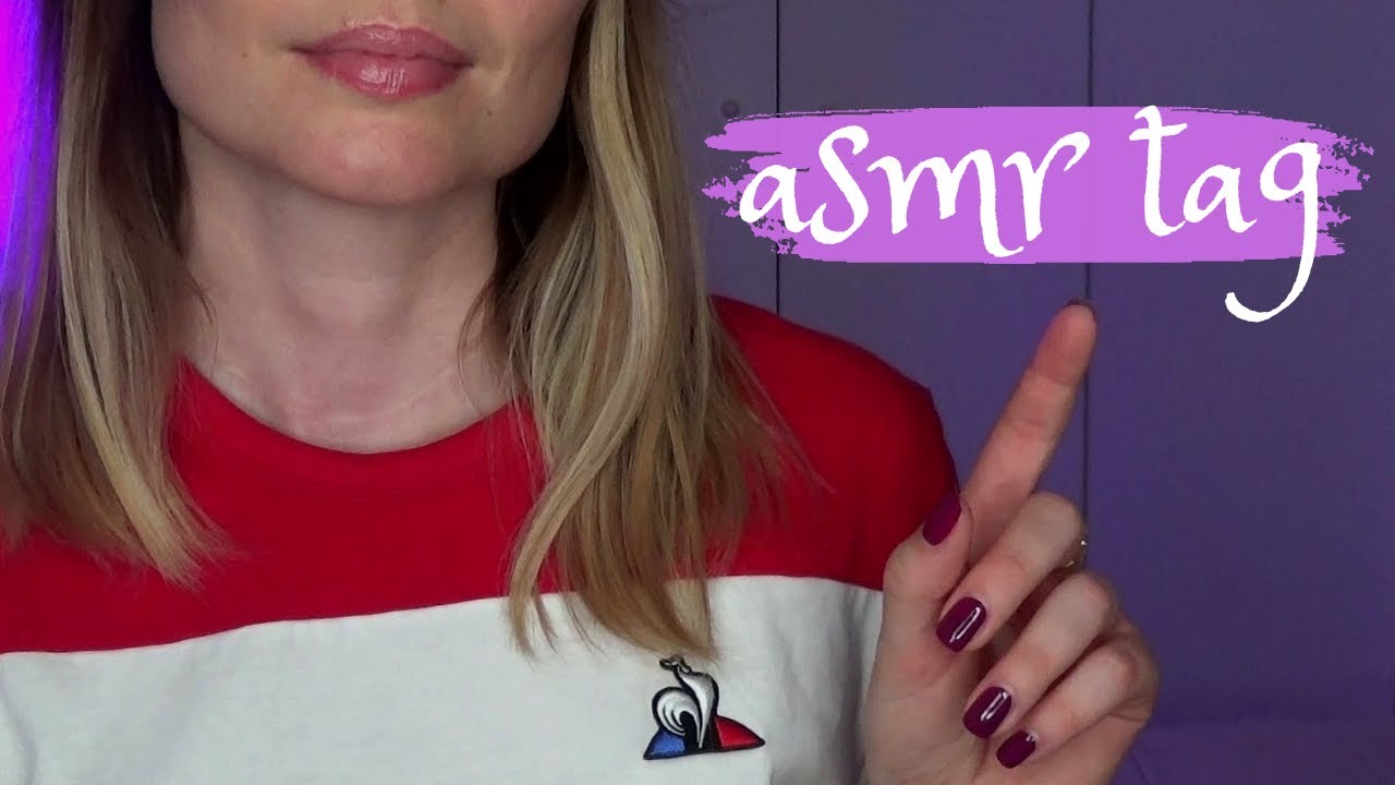 Tag ASMR - Challenge 25 domande 🐧 CLOSE UP WHISPERING - YouTube