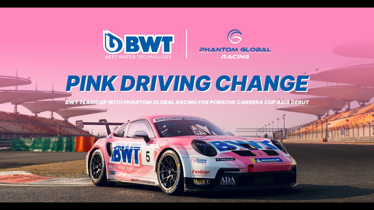 Pink Driving Change — BWT teams up with Phantom Global Racing for ...