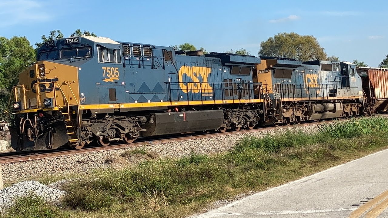 Some unknown CSX local with Jaw tooth - YouTube