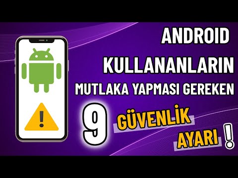 TÜM ANDROID KULLANICILARININ MUTLAKA YAPMASI GEREKEN 9 GÜVENLİK AYARI 👈✅ (Programsız)