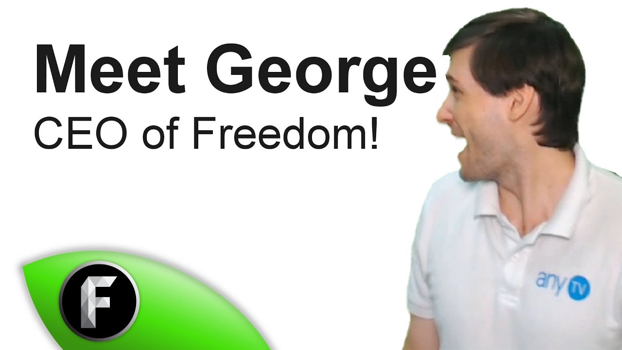 Meet George Vanous - CEO & founder of Freedom! - YouTube