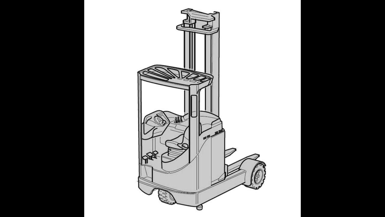 Linde R14 / R16 / R20G Elektro-Schubmaststapler ...
