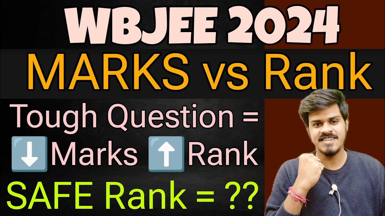 Wbjee 2024 Marks vs Rank || Wbjee Marks Vs Rank 2024 - YouTube