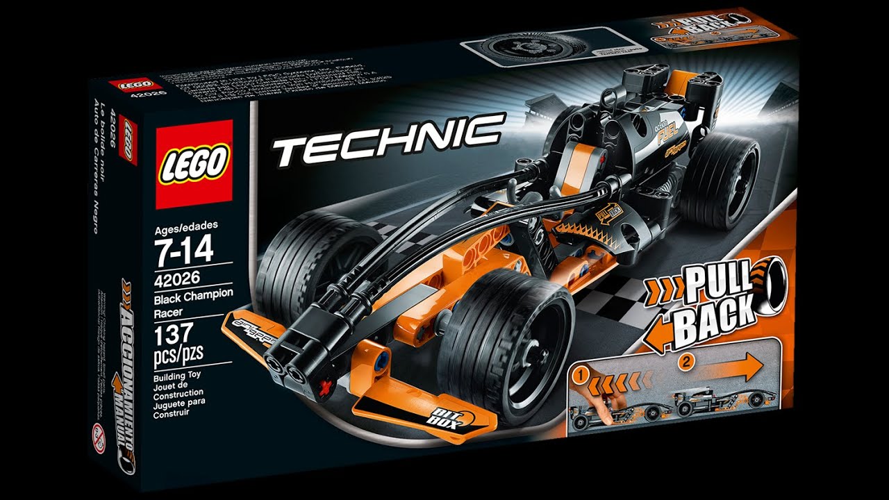 LEGO® Technic 42026 Black Champion Racer - YouTube