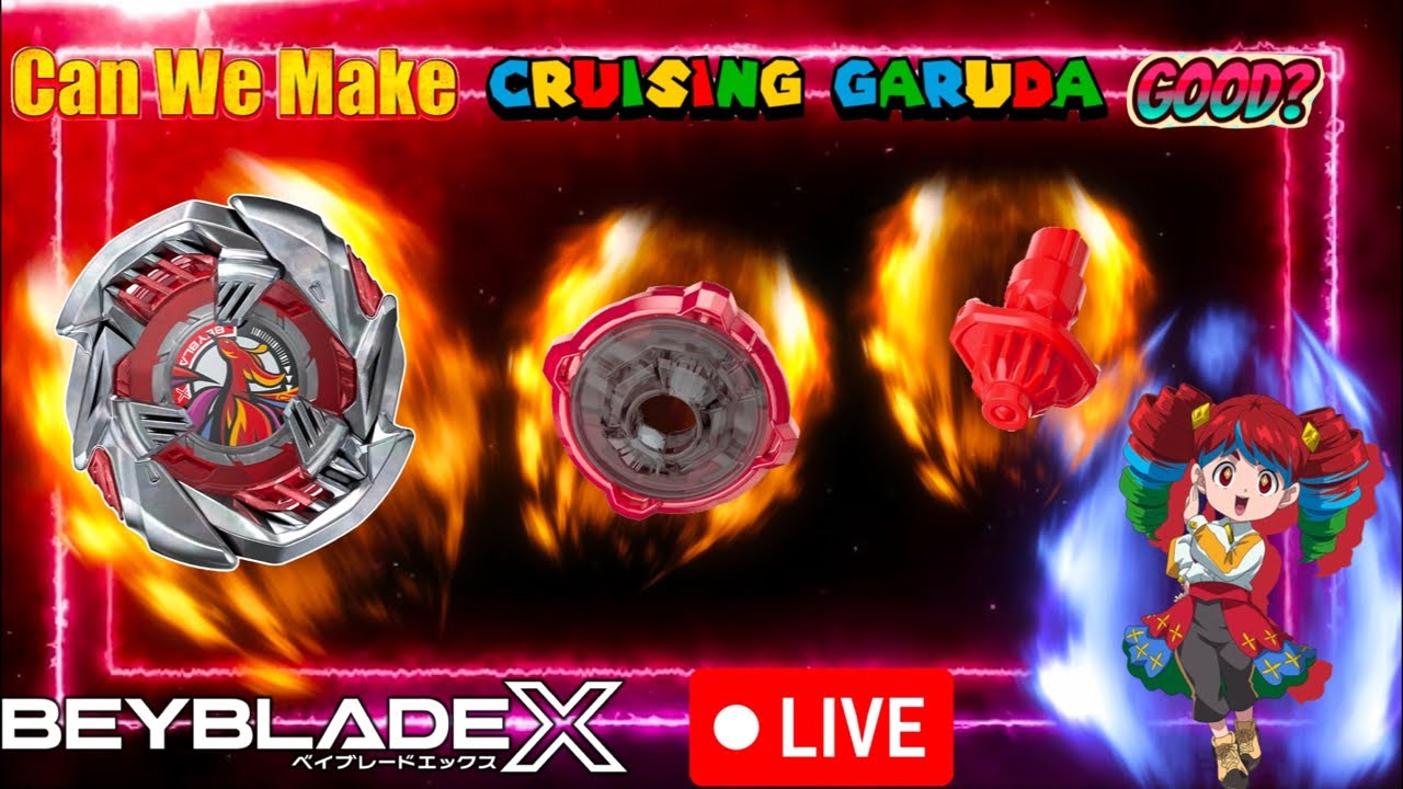 Can We Make CRIMSON GARUDA Good!? (BEYBLADE LIVE BATTLES!) - YouTube