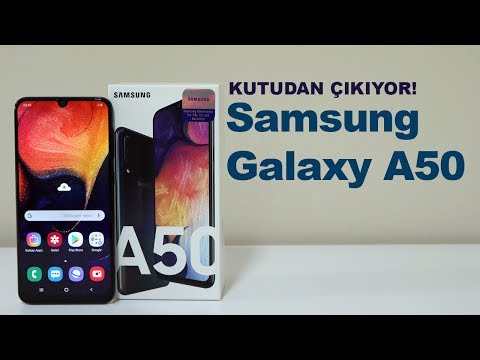 Samsung Galaxy A50 kutudan çıkıyor