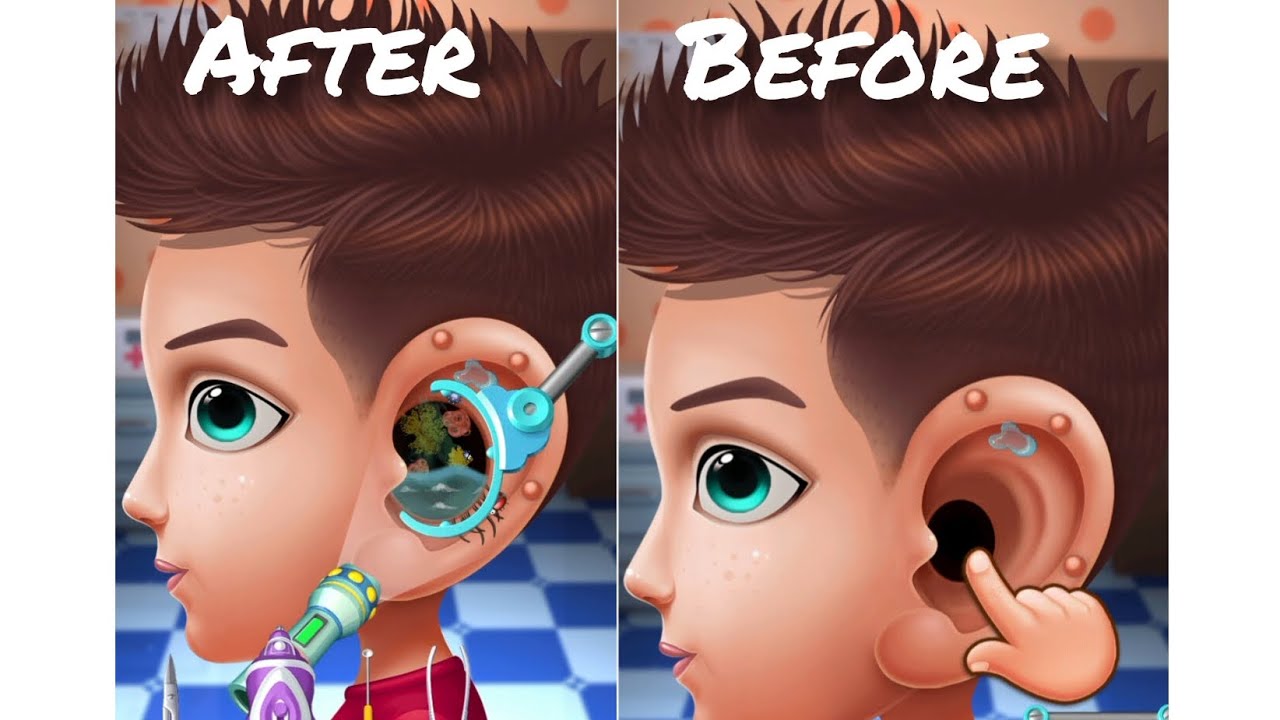 children ear clening most satisfying video #trending #viral #new # ...