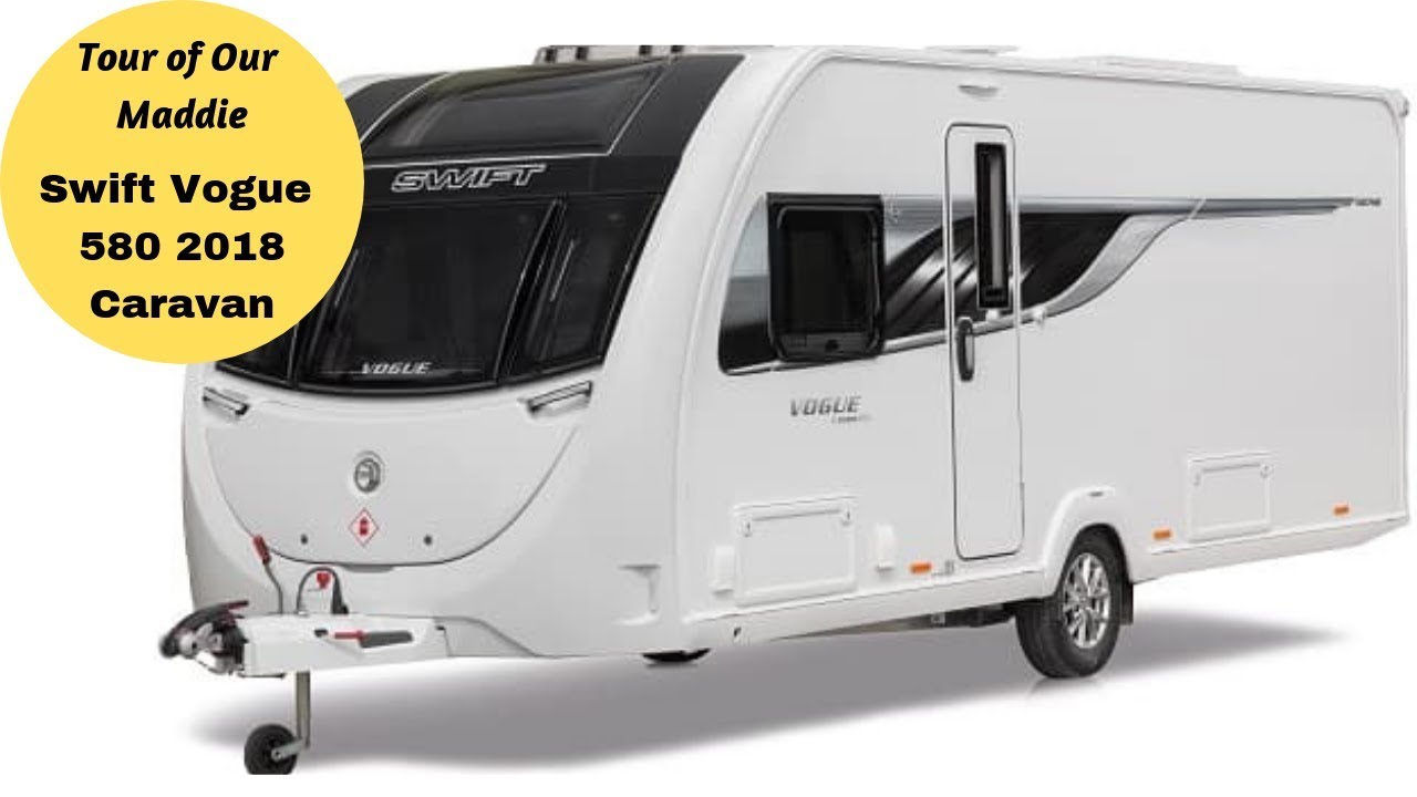 Swift Vogue 580 SB Caravan - YouTube