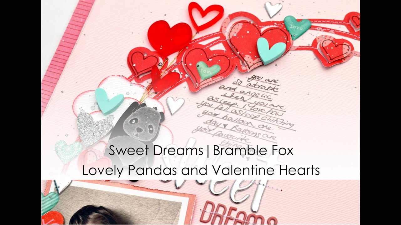 Sweet Dreams | Niki Rowland | Lovely Pandas and Valentine Hearts - YouTube