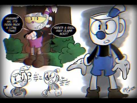 cuphead and mugman evil (song Balenciaga)