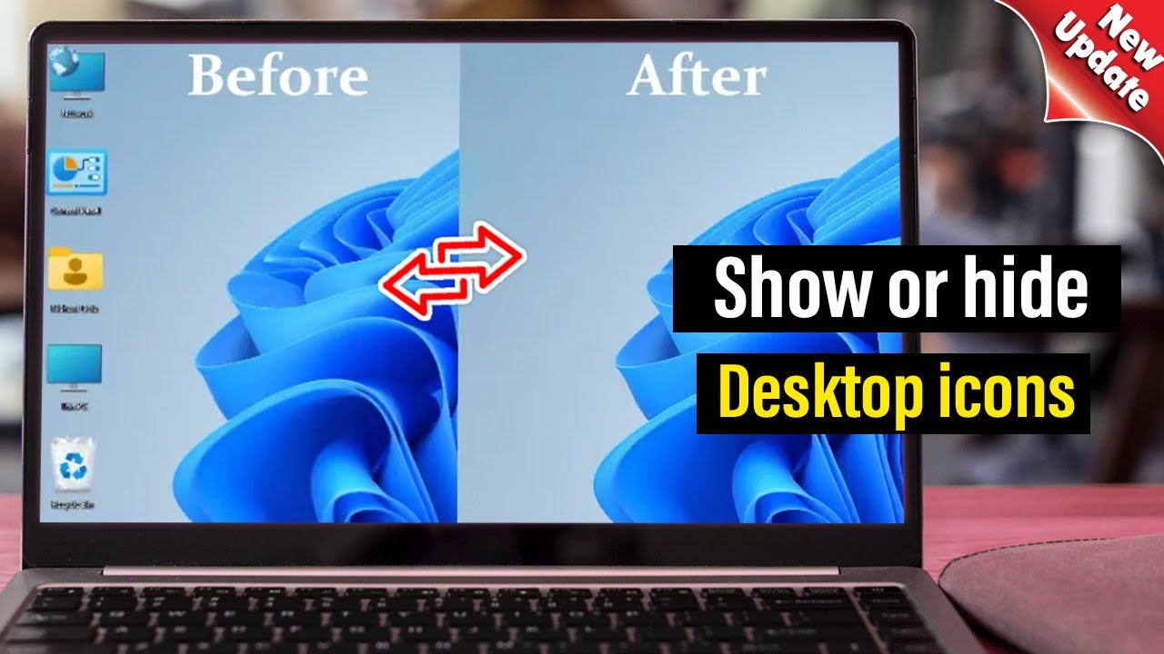 How to show or hide desktop icons Windows 11 (Quick & Easy) - YouTube