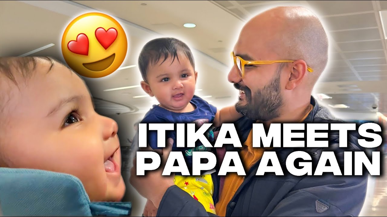 Itika meets Papa after a month | New house mein entry| Albeli Ritu ...