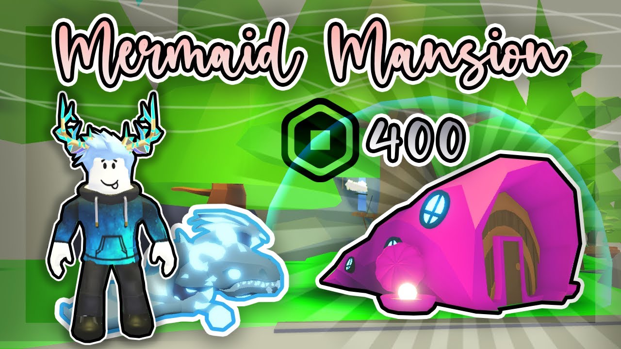 Buying the MERMAID MANSION in Adopt Me! - YouTube
